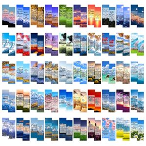 150 pcs 50 styles bible verse bookmarks double sided inspirational scripture christian book marks motivational book markers religious bible bookmark for women men kids christian gifts church supplies