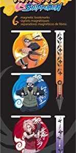 Naruto Shippuden Magnetic Page Clips (6-Pack) Stationery