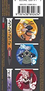 Naruto Shippuden Magnetic Page Clips (6-Pack) Stationery