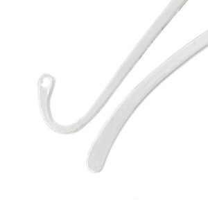 Housweety 15 Pcs Silver Plated Bookmark with Loop 86mm