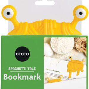 OTOTO Spaghetti Tale - Book Mark - Gifts for Book Lovers - Book Marker for Reading - Book Markers with Quirky and Fun Design - Lightweight Plastic Bookmarks - All Ages (Kids Included)