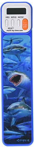 Mark-My-Time 3D Shark Digital Bookmark and Reading Timer