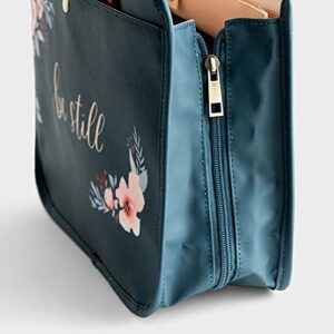 DaySpring - Studio 71 - Be Still Floral Bible Cover Tote - Organizational Bag (J6872)