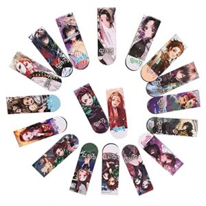 Anime Bookmark Random 12pcs Magnetic Bookmark Anime Merch Anime School Supplies (Guimie 2 Bookmark)