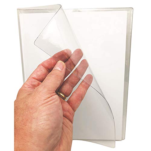 Ashley Productions Smart Poly Clear Book Cover, 6" x 8", ASH10570