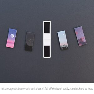 Monolike Magnetic Bookmarks Moon Ver.1, Set of 5