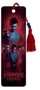 netflix stranger things: season 4 – 11 group premier bookmark stationery