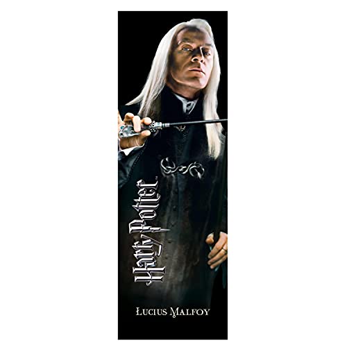 The Noble Collection Harry Potter Lucius Malfoy Wand Pen and Bookmark