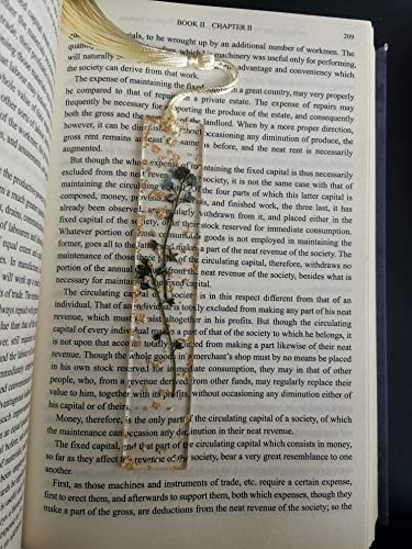 5.5x1 inch Flower Handmade Bookmark Resin Floral with Dried Flowers… (Forget-me-nots)