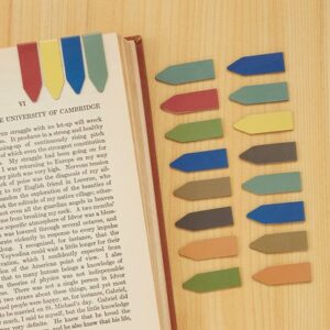 Get to the Point Magnetic Bookmarks Earthtone Color Line Markers (1 Box of 20)