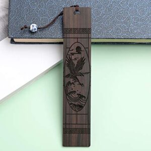 2 Pieces Wood Bookmark, Apply to Gifts for Men Women, Book Lovers,Teacher,Friends,Birthday and Mother's Day Gift (Scenery)