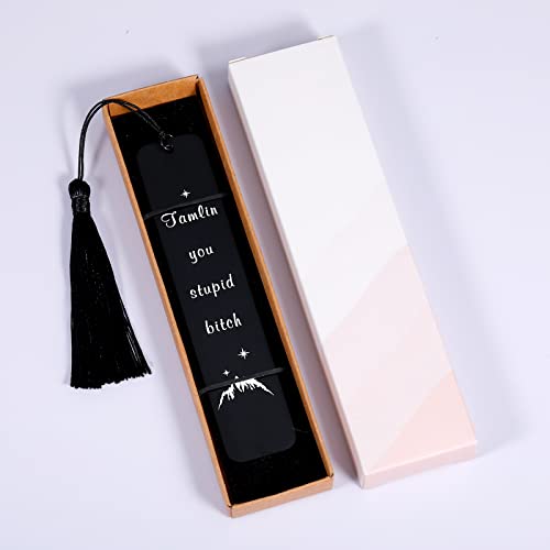 Bookmark Gift You Stupid Bit Book Mark for Book Lovers Reader Birthday Christmas Inspirational Gift for Female Male Friends