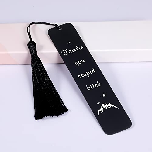 Bookmark Gift You Stupid Bit Book Mark for Book Lovers Reader Birthday Christmas Inspirational Gift for Female Male Friends