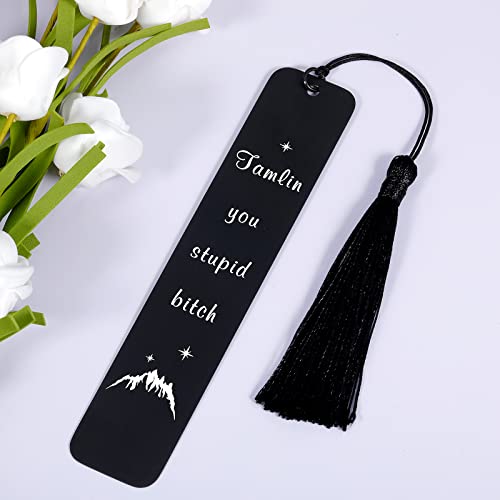 Bookmark Gift You Stupid Bit Book Mark for Book Lovers Reader Birthday Christmas Inspirational Gift for Female Male Friends