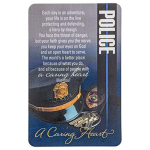 Pocket Card Bookmark Pack of 12 - Police