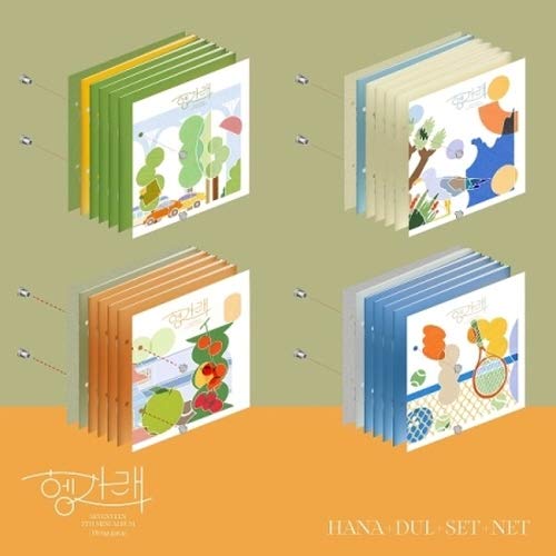 Seventeen 'Heng:garae' 7th Mini Album Random Version CD+Book+Sticker+Lyric Paper+2p PhotoCard+1p Bookmark+Tracking Sealed