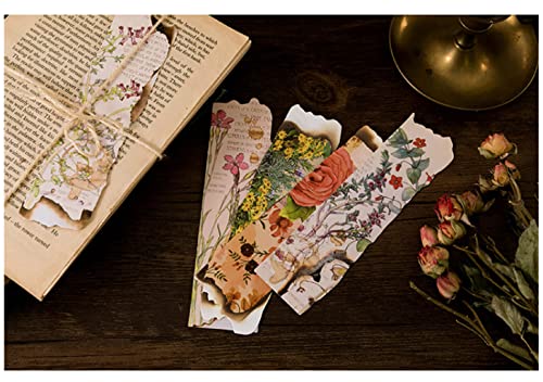 Vintage Retro Memory Funny Bookmarks, 30 PCS (Memory)