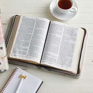 Creative Brands Joyful Expressions Vegan Leather Bible Cover, 7 x 10-Inch, Always Choose Joy