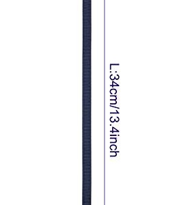 Superior Essentials Clip On Ribbon Bookmark (Blue, 10 Pack)