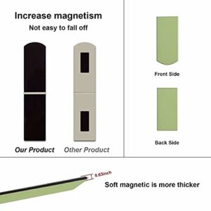 12PCS Magnetic Bookmarks - Magnet Page Markers Page Clips Assorted Book Markers Set for Students Teachers Reading, and Book Lovers