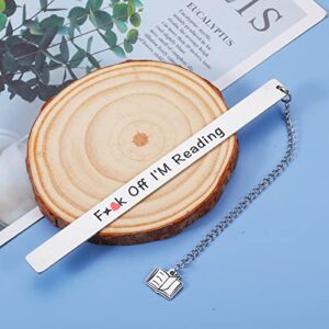 Bookmark for Book Lovers Funny Bookmarks for Women Bookish Gifts for Christmas Birthday for Female Friends Teens BFF Bookworm Reader Reading Present Book Club Gifts for Friend Teacher Mentor