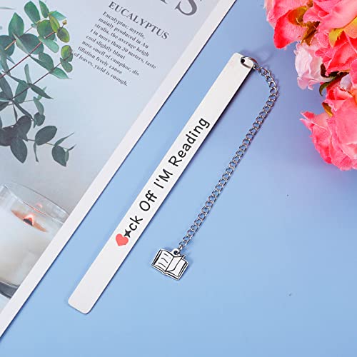 Bookmark for Book Lovers Funny Bookmarks for Women Bookish Gifts for Christmas Birthday for Female Friends Teens BFF Bookworm Reader Reading Present Book Club Gifts for Friend Teacher Mentor