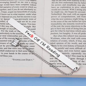 Bookmark for Book Lovers Funny Bookmarks for Women Bookish Gifts for Christmas Birthday for Female Friends Teens BFF Bookworm Reader Reading Present Book Club Gifts for Friend Teacher Mentor