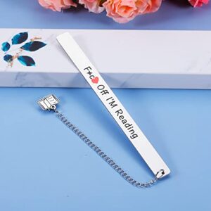 Bookmark for Book Lovers Funny Bookmarks for Women Bookish Gifts for Christmas Birthday for Female Friends Teens BFF Bookworm Reader Reading Present Book Club Gifts for Friend Teacher Mentor