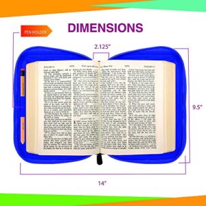 Children's Bible Cover - Blue - Medium Size