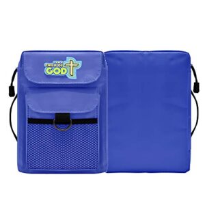 Children's Bible Cover - Blue - Medium Size