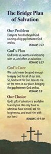 warner press 2″ x 6.5″ bookmark – adult – plan of salvation (pack of 25)