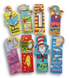 dr. seuss teacher’s incentive bookmarks – 8 count