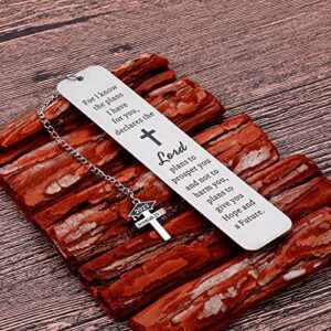 Bookmarks Graduation Gifts for Women Men Him Christian Class of 2023 Book Lovers Gifts Graduate Book Marks Christmas Stocking Stuffer Religious Bible Verse Graduation Students Reading Know Gifts