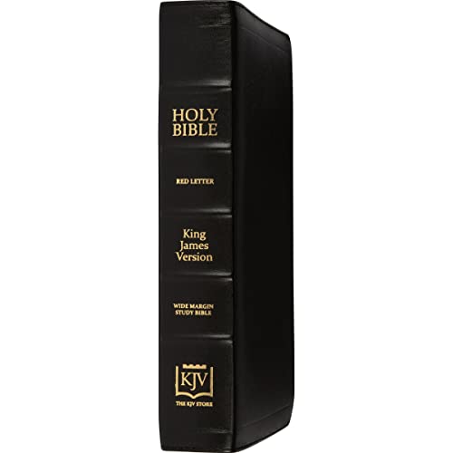 KJV Classic Wide Margin Study Bible (With C.I. Scofield Notes) - Lambskin Edition