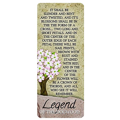 Legend of The Dogwood Thoughtful Pink 7 x 2.5 Cardstock Prayer Card Pack of 12