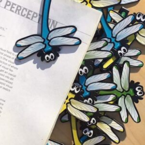 BEE Bookmarks - (Set of 20 Book Markers) Bulk Animal Bookmarks for Students, Kids, Teens, Girls & Boys. Ideal for Reading incentives, Birthday Favors, Reading Awards and Classroom Prizes!