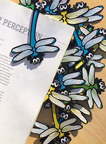 BEE Bookmarks - (Set of 20 Book Markers) Bulk Animal Bookmarks for Students, Kids, Teens, Girls & Boys. Ideal for Reading incentives, Birthday Favors, Reading Awards and Classroom Prizes!