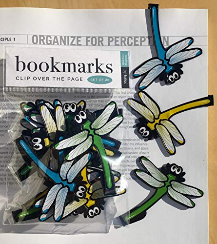 BEE Bookmarks - (Set of 20 Book Markers) Bulk Animal Bookmarks for Students, Kids, Teens, Girls & Boys. Ideal for Reading incentives, Birthday Favors, Reading Awards and Classroom Prizes!