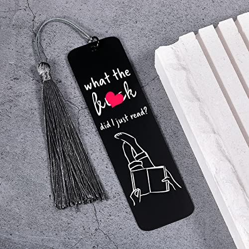 Funny Gifts Bookmarks for Women Men Inspirational Bookish Gifts for Booklovers Reader Friends Coworker Employee Christmas Stocking Stuffers Birthday Valentines Book Reading Club Parents