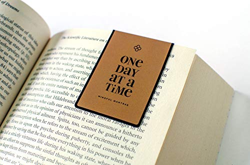 Folio Motivational Affirmation Quote Mantra Magnetic Bookmarks - Set of 12 Inspirational Bookmarks for All Ages, Men, Women, Teens Girls Students for Friends, Coworkers & Student Incentives!