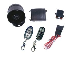 k9 mundialssx 1-way car alarm security system with 16 programmable features