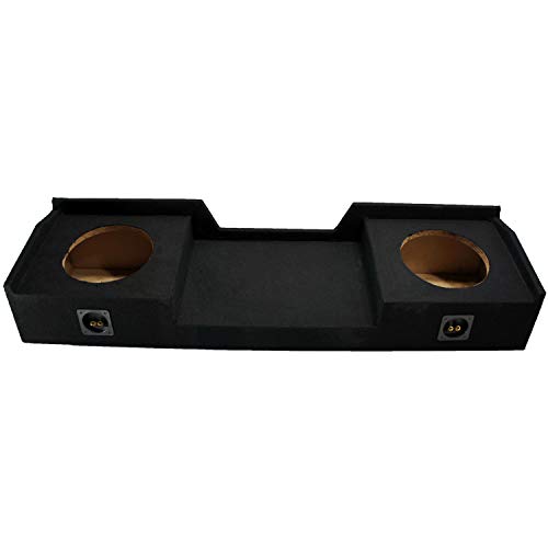 Kicker Bundle Compatible with 1999-2006 Chevy Silverado 43C104 Dual 10" Loaded Sub Box Enclosure