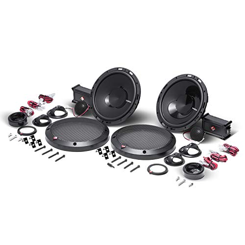 Rockford Fosgate P165-SE Punch 6.5" 2-Way Component Speaker System with External Crossover (Pair)