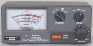 mfj-870 swr meter, 1.8-60mhz, 30/300/3000w