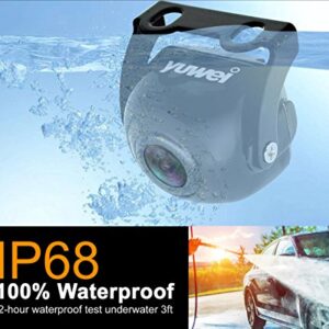 Backup Camera with 170 Degree Wide Viewing Angle High Definition and Waterproof IP68