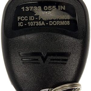 Dorman 13733 Keyless Entry Remote 3 Button Compatible with Select Models