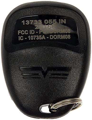 Dorman 13733 Keyless Entry Remote 3 Button Compatible with Select Models