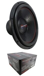 15″ subwoofer 1000w 2″ 4 ohm dvc pro car audio american bass xo-1544