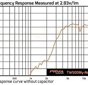 PRV AUDIO TW500My-Nd Mylar Neodymium 4" Bullet Super Tweeter 8 ohms 1.25" VC Pro Audio High Frequency Driver 108dB 75 Watts RMS (Single)