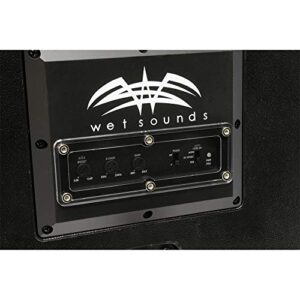 wet sounds Stealth AS-10 500 watts Active Subwoofer Enclosure with Creative Audio Panel Tool Kit